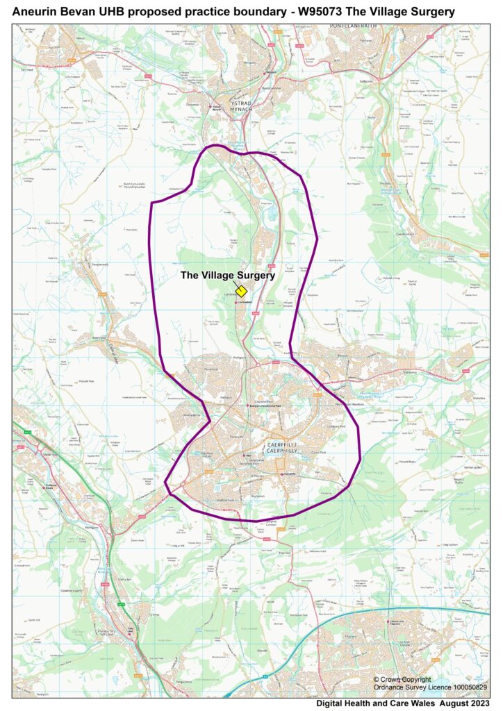 Practice boundary – Village Surgery